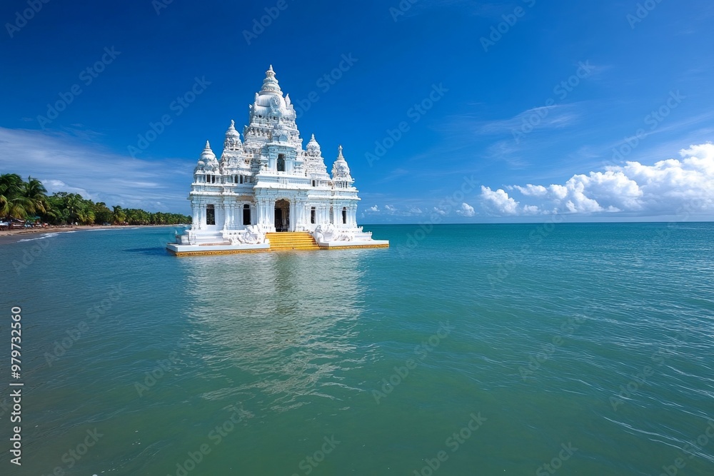 Trinidad and Tobago's historic Temple in the Sea, a Hindu temple built ...