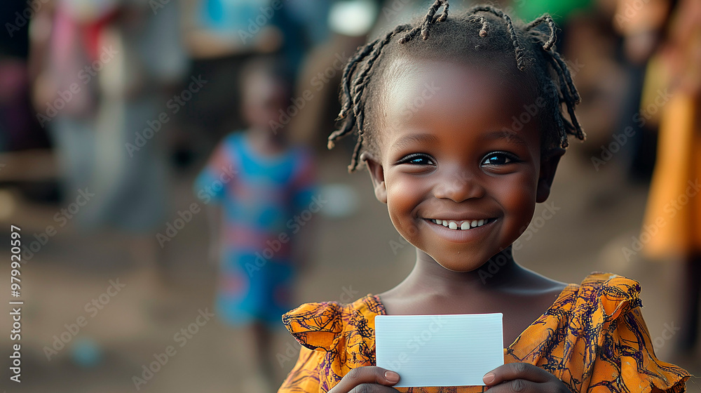 Child Holding Vaccination Card: A child proudly holding their ...