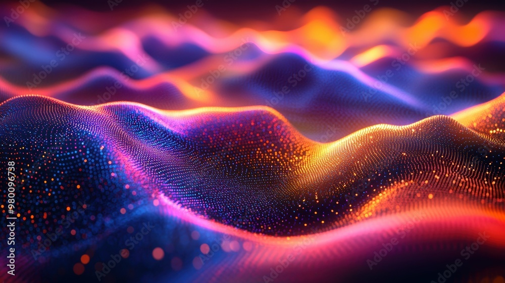 Dynamic data visualization of a complex quantum computing system its algorithms represented ...