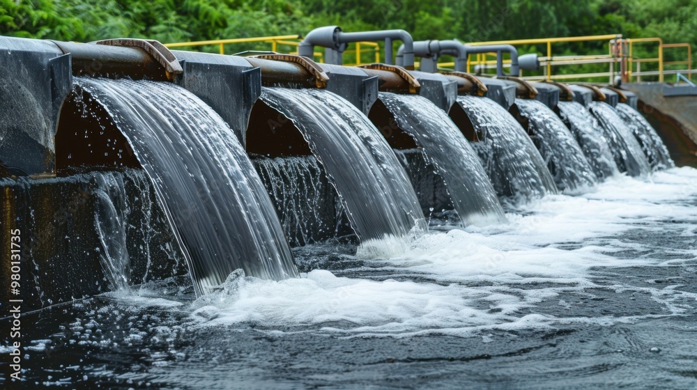 Hydropower: The conversion of flowing water's kinetic energy into ...