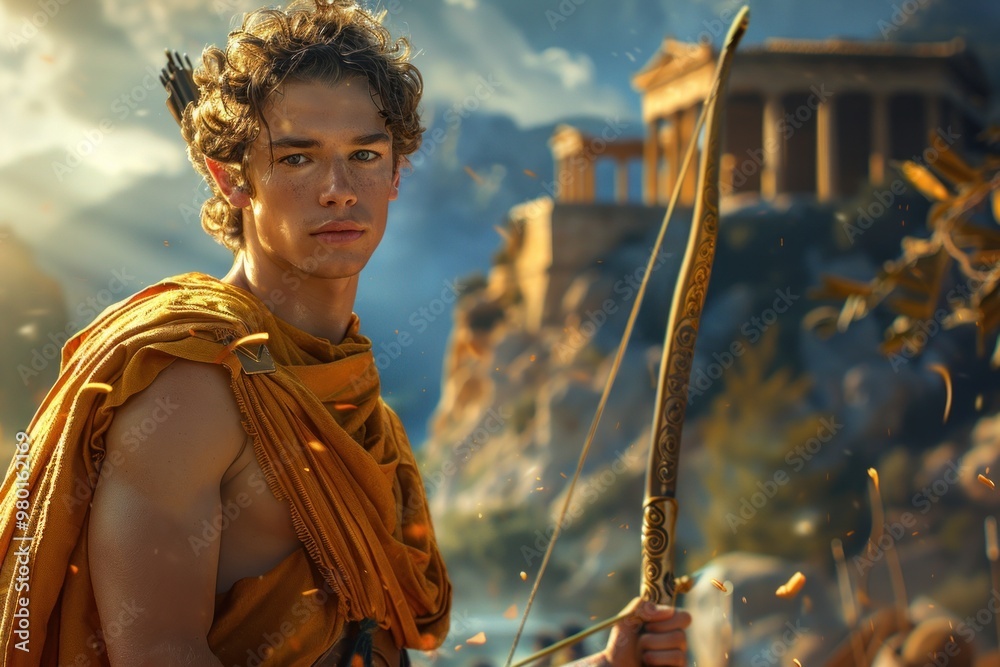 Apollo ancient greek and roman mythology: god of light and prophecy ...