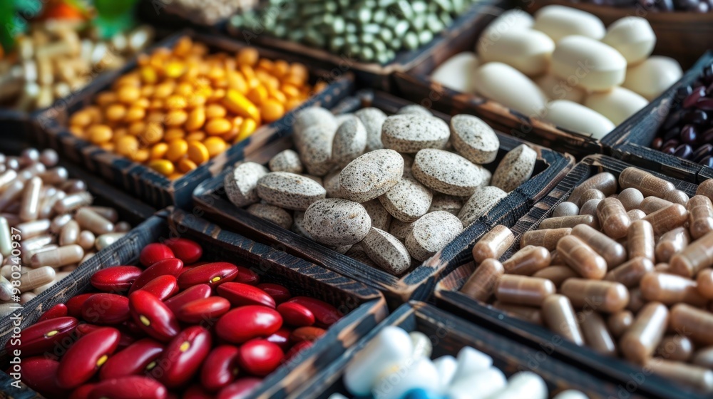 Health Foods: Focuses on food products promoted for health benefits ...