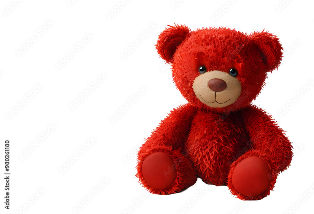 teddy bear isolated on white background, png image Stock Photo | Adobe ...