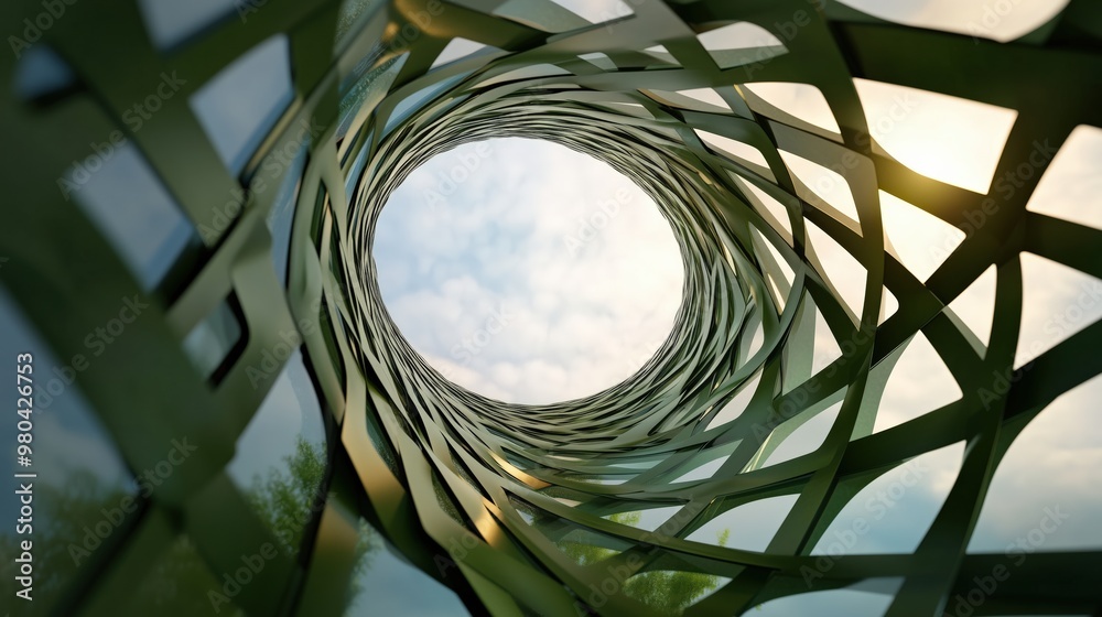 Spring awakening: green parametric pavilion design for architecture ...