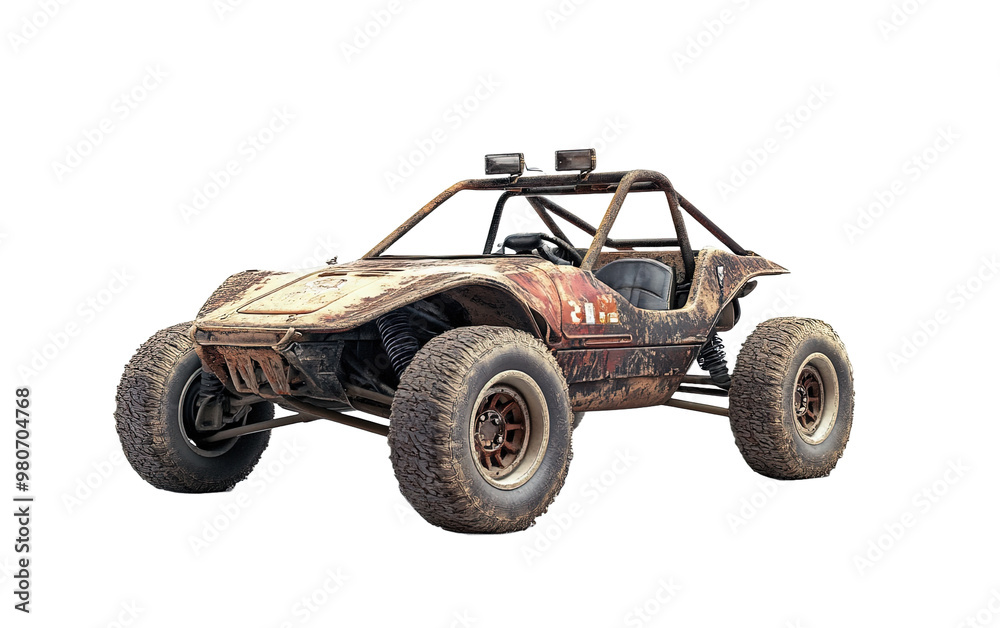 Desert buggy car isolated on white or transparent background Stock ...