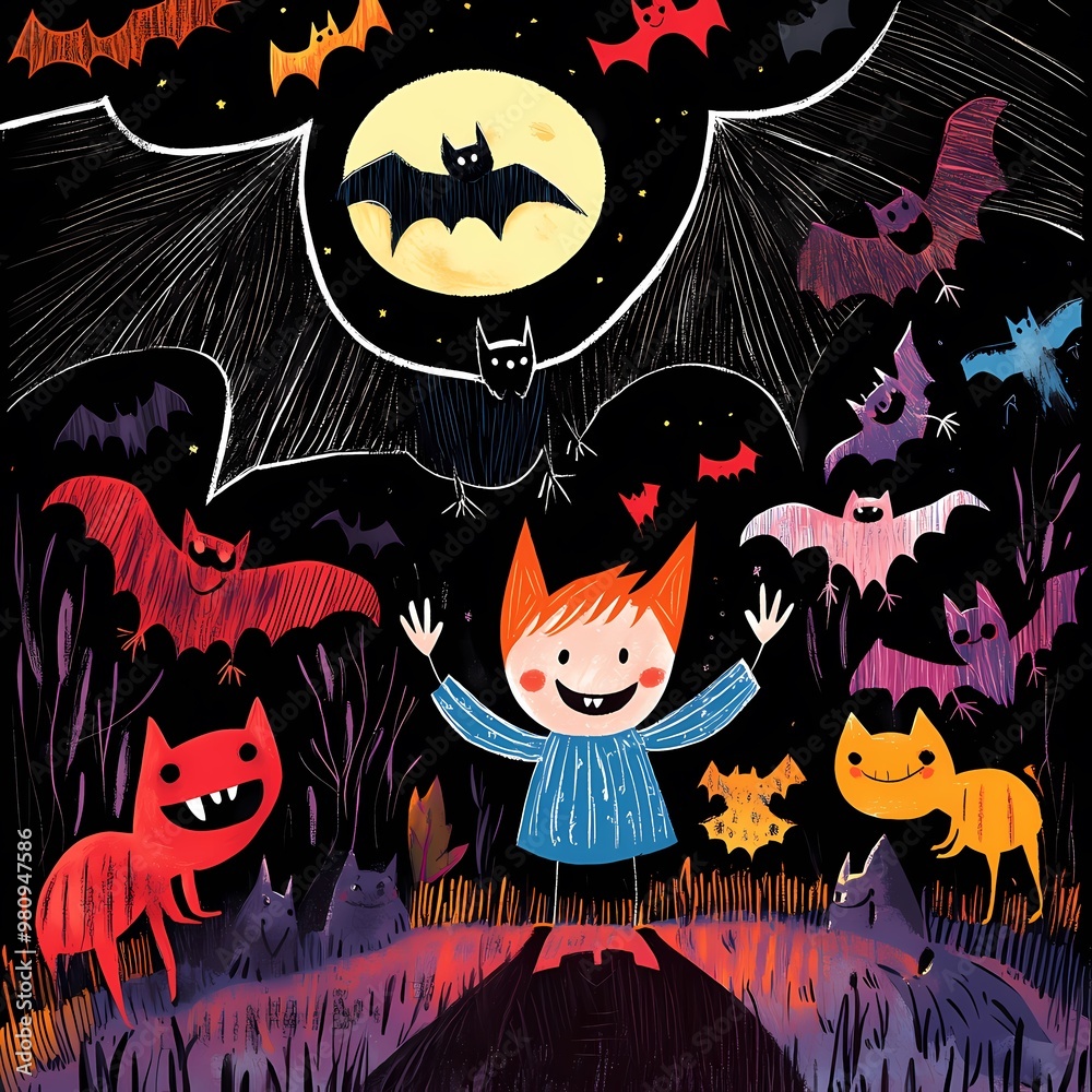Stock-Illustration „Spooky Fun: Guess the Shadow Halloween Matching ...