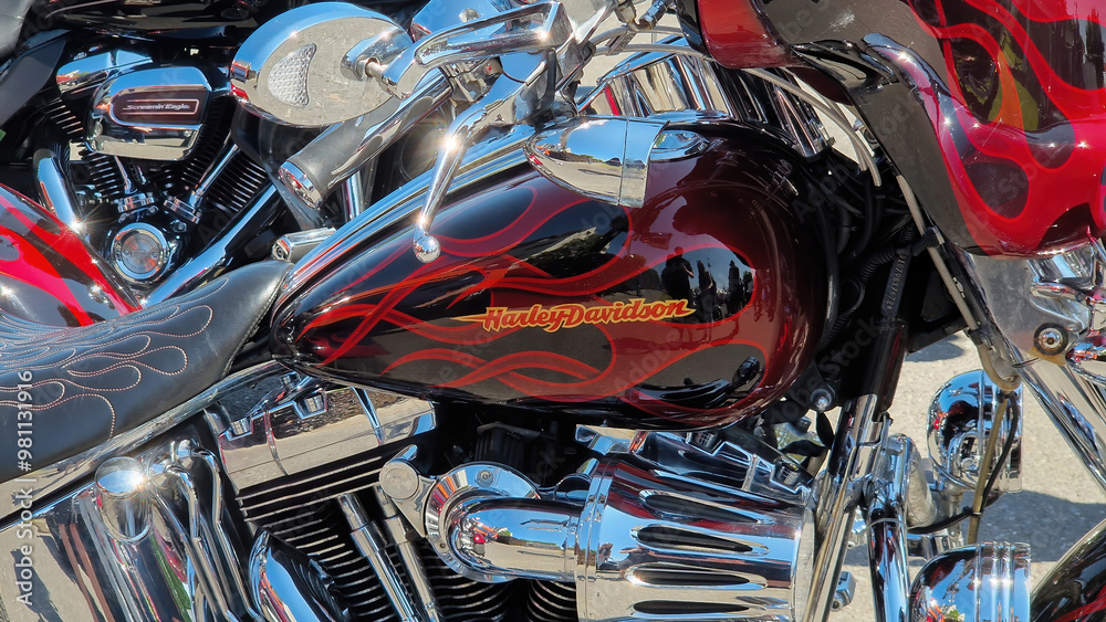 KILLARNEY, IRELAND - JUNE 03, 2023: Timeless Rebel Spirit: A close-up ...