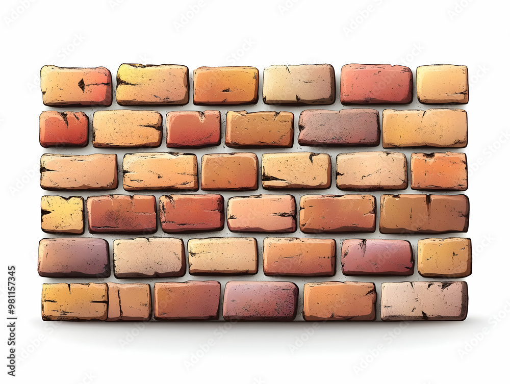 Flat Integrity Firewall Brick Pattern: Minimalist Design of Brick-like ...