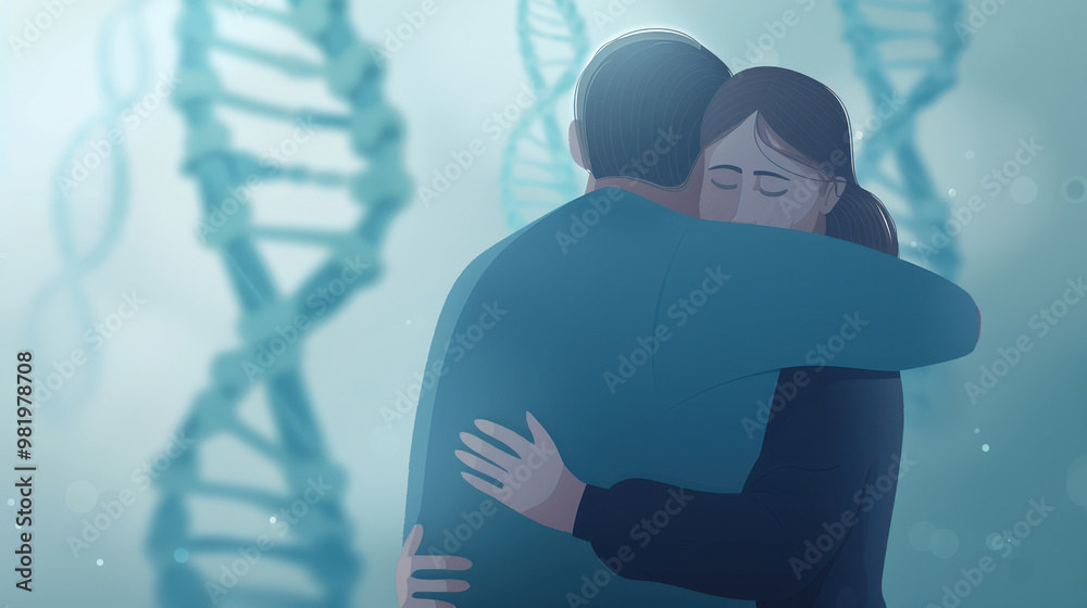 Transplant patient thanks doctor as DNA helixes morph into organs ...