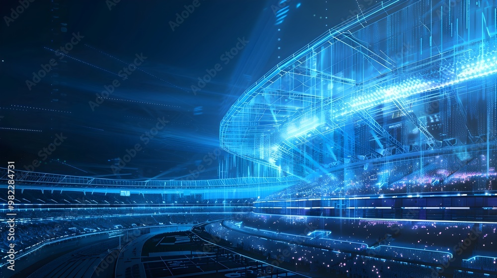 Digital Twin of a Stadium Monitoring Crowd Density Energy Usage and ...
