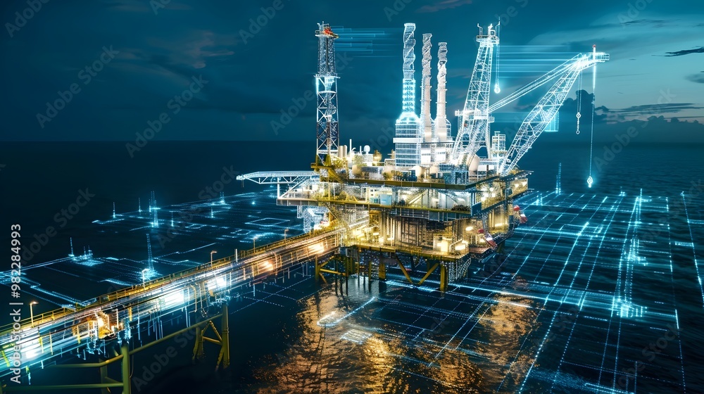 Digital Twin of Offshore Oil Rig Enabling Intelligent Monitoring Safety ...