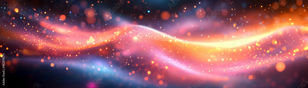 Glowing Abstract Art for Demand Generation: Modern Digital Artwork ...