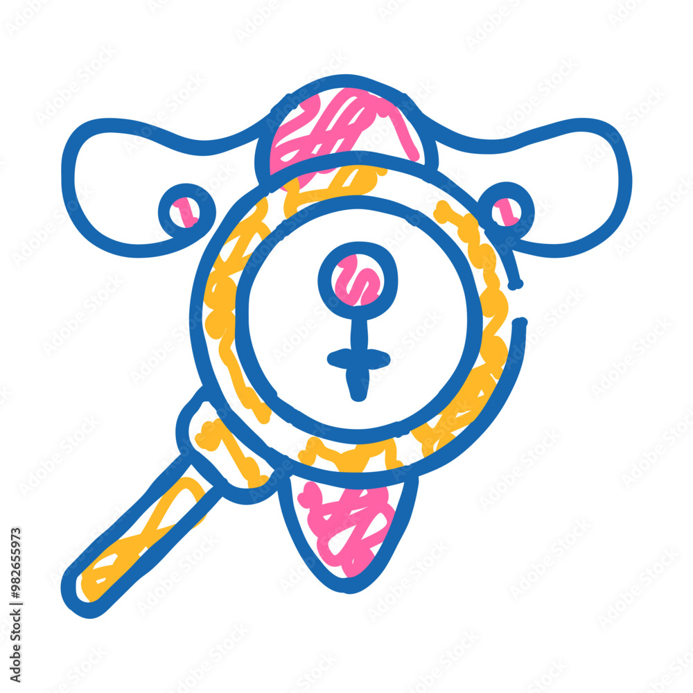 comprehensive examination doodle icon sketch vector. comprehensive ...