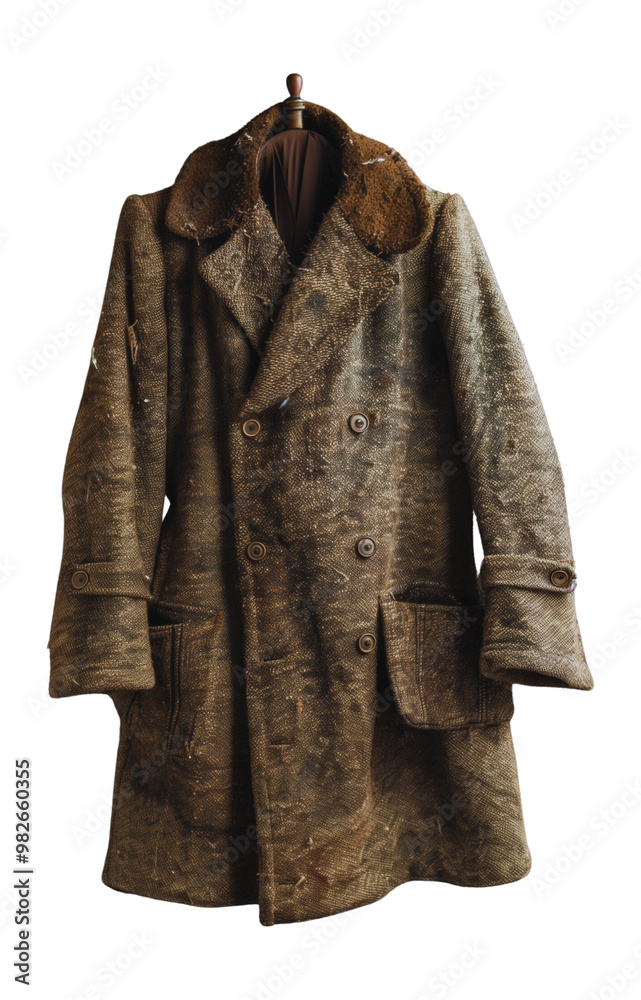 Retro Man Jacket Vintage Illustration Isolated on Transparent ...