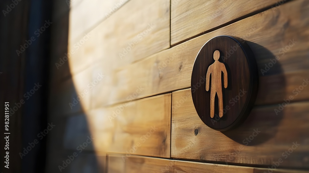 male/men toilet wc symbol. The logo for tell people this washroom or ...