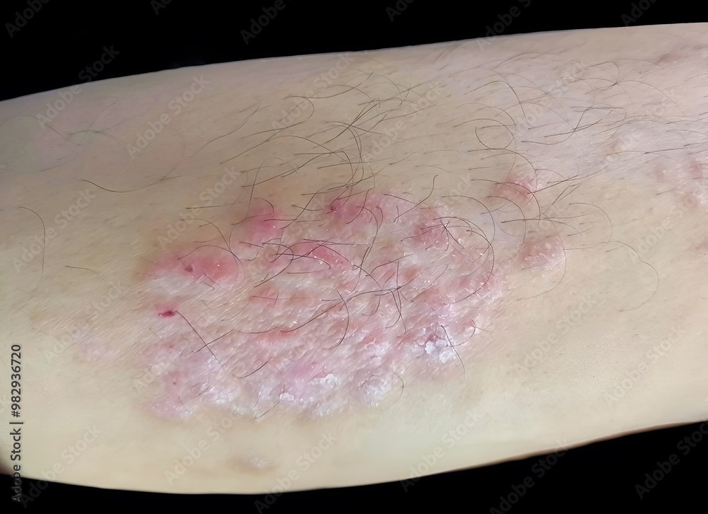 Dermatophytosis, also known as tinea and ringworm, a fungal infection ...