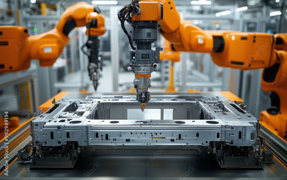 Robots autonomously handling the complex assembly of unassembled ...