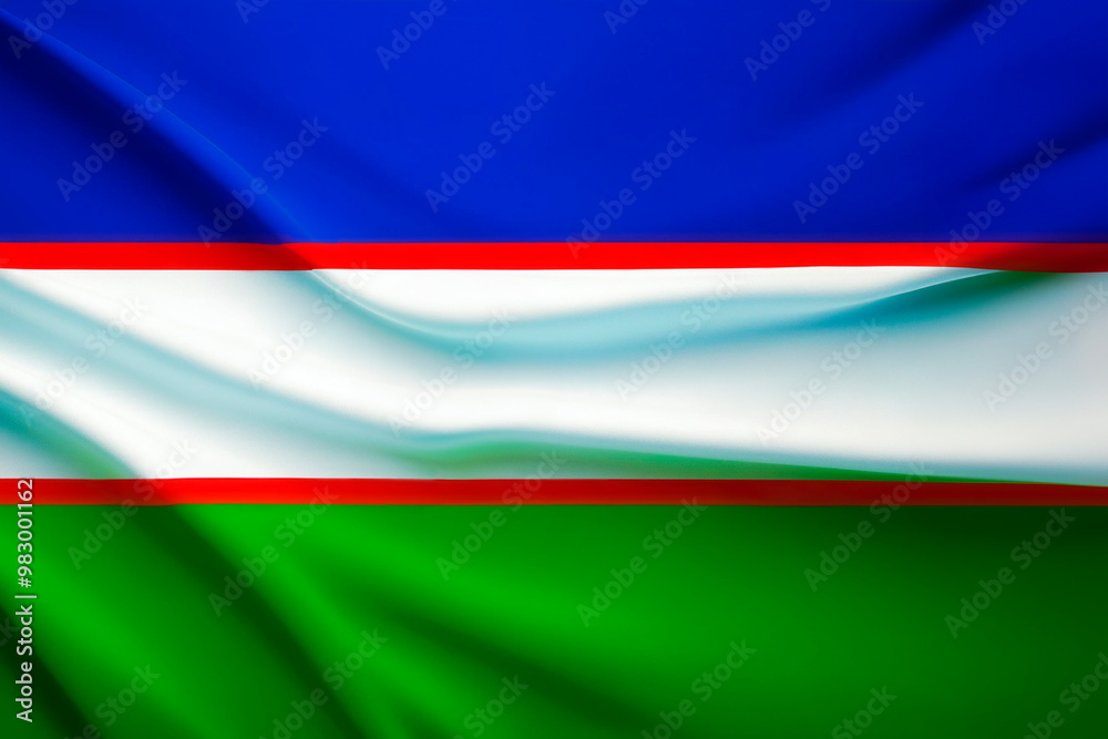 Bandera de Cali, con pliegues. Stock Photo | Adobe Stock