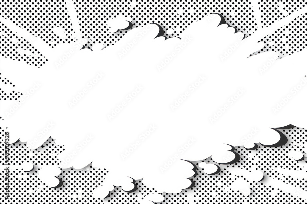 PNG Comic grid layout motion background with halftone effect ...