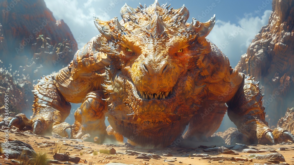 Myth of the Tarasque a fearsome dragonlike creature ancient French ...