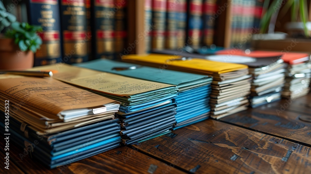 Set of medical charts organized in a file cabinet representing the ...
