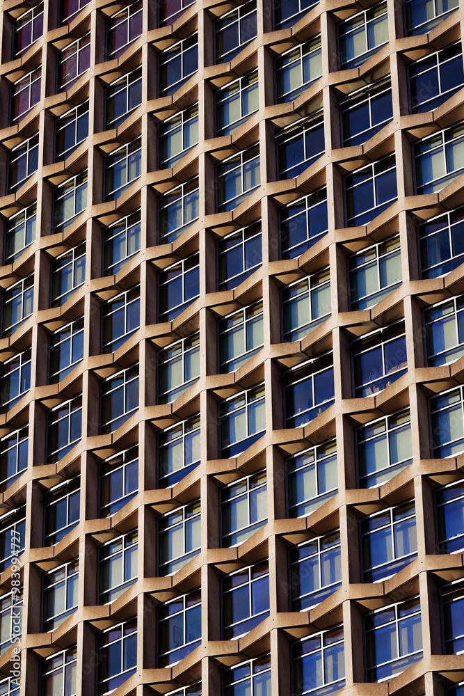 Foto de Stock 1960s Modernism, Centrepoint Post War Skyscraper Exterior ...