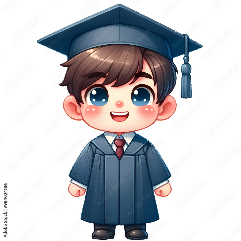 Stock-Illustration „Graduating Students, Graduation Cap PNG ...