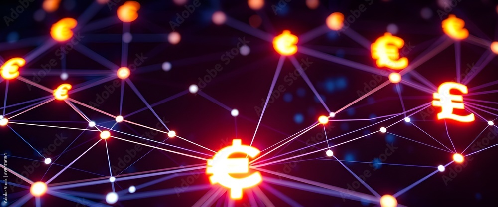 Financial chart spreads out like a foreign exchange analysis the ...