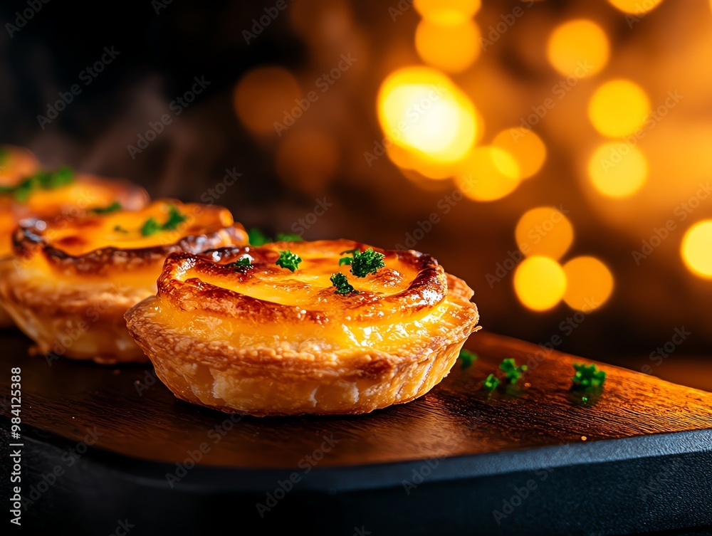 Portuguese queijadas, sweet cheese tarts with a light and airy texture ...
