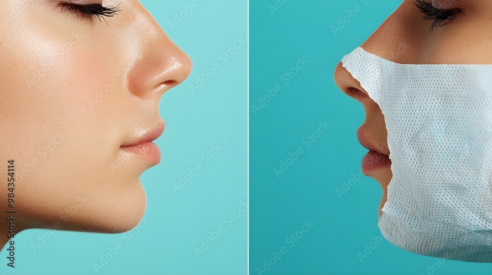 Stock-Illustration „Create a tutorial on how to use pore strips, with ...