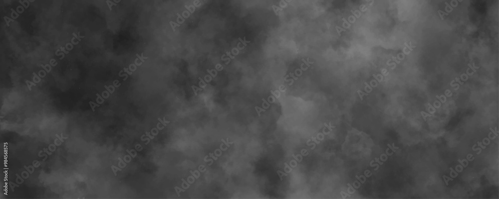 Realistic Smoke and Dust Explosion Background Featuring Misty Fog, Dark ...