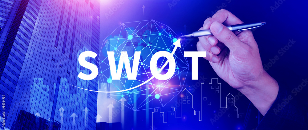 SWOT analysis concept, swot analysis strategy diagram, Strength and ...