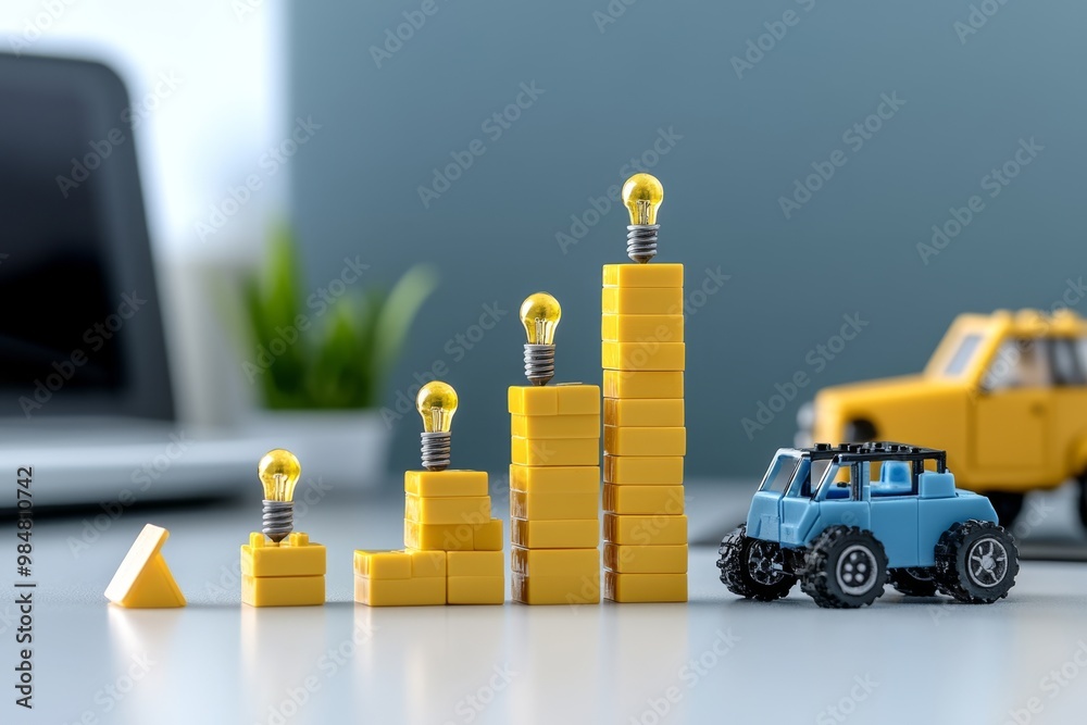 Building a company through bootstrapping, visualized with geometric ...