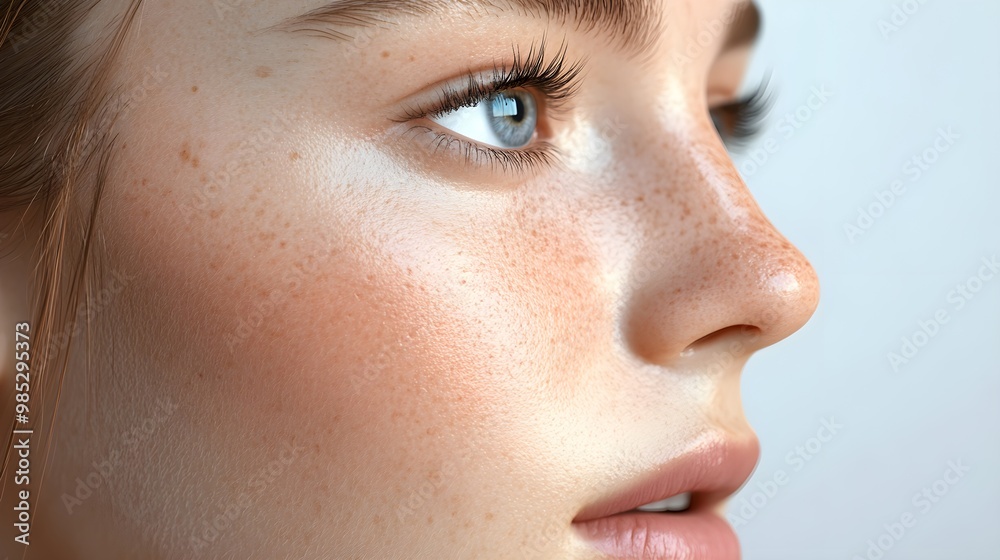 Illustrated tutorial on pore strip use, with high-detail before-and ...