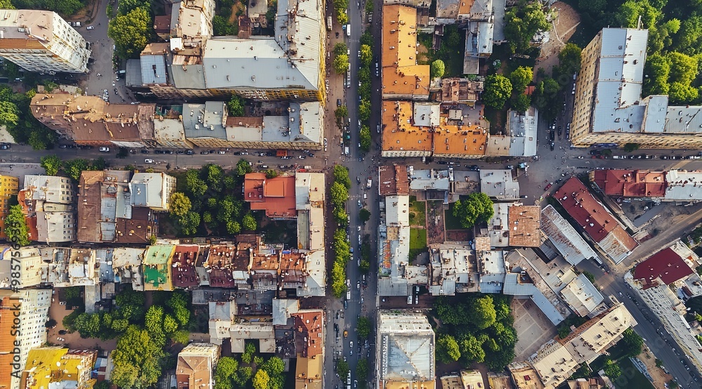 Detailed top-view aerial images showcasing the layout and structure of ...