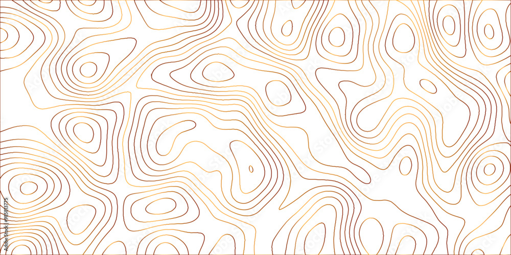 Topographic canyon geometric map relief texture with curved layers and ...