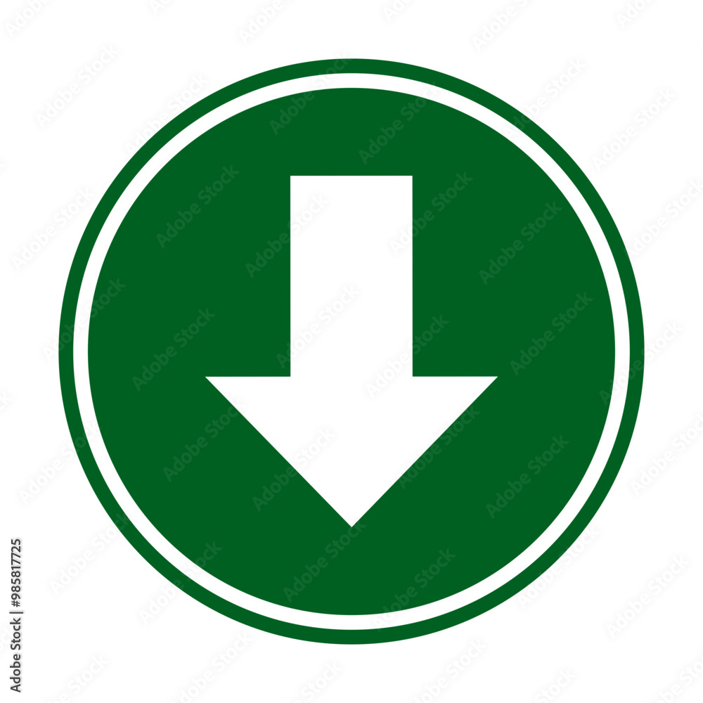 Green Icon for Roads and Directions | Way Direction Arrow Sign ...