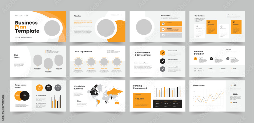 Business plan Presentation template business plan powerpoint slide ...