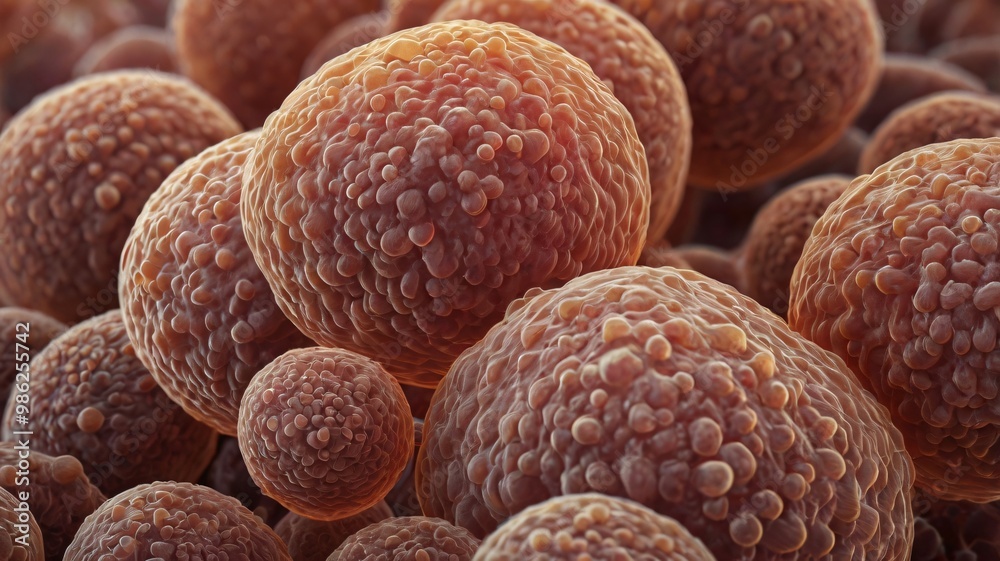 Streptococcus pyogenes, soft focus, Microscope Biology Stock ...