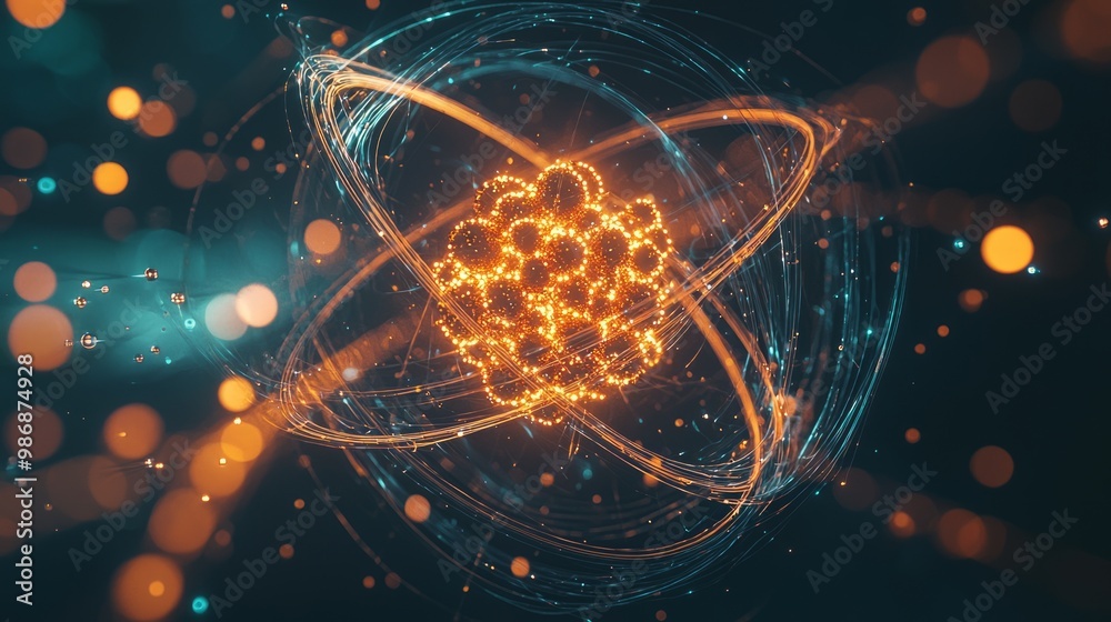 Exploring Nuclear Fission - Educational 3D Model of Atom Splitting with ...