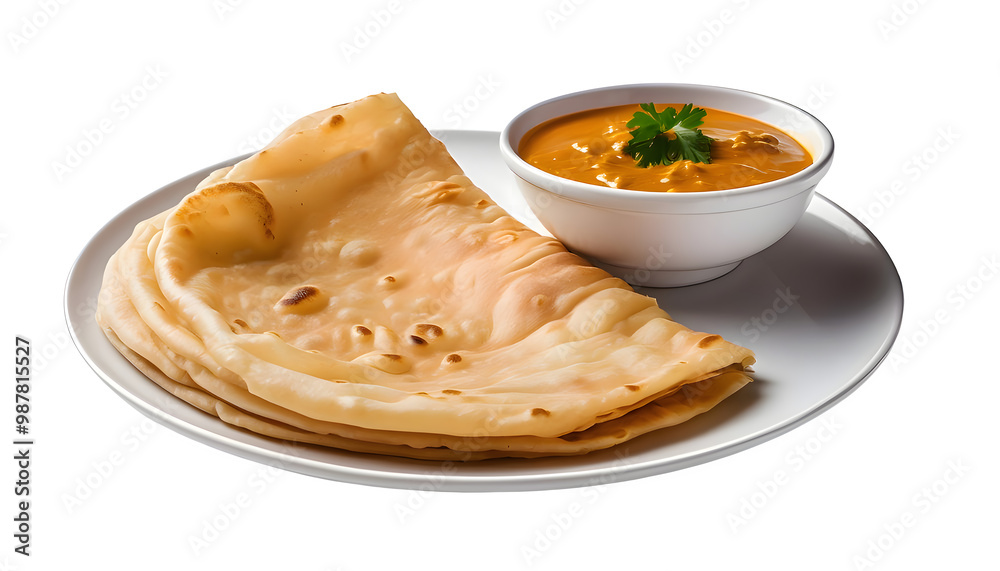 Foto de Stock Roti png indian roti png handmade roti png parata png ...