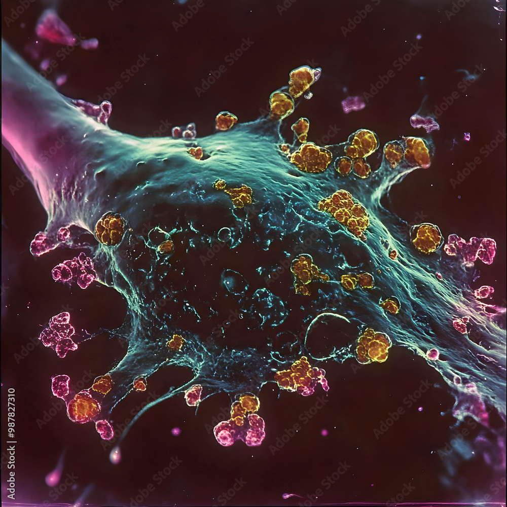 Germs Bacteria . Biology, Science microscopic medicine. treatment ...