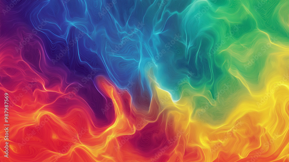 heatmap texture: a vibrant heatmap texture with smooth color ...