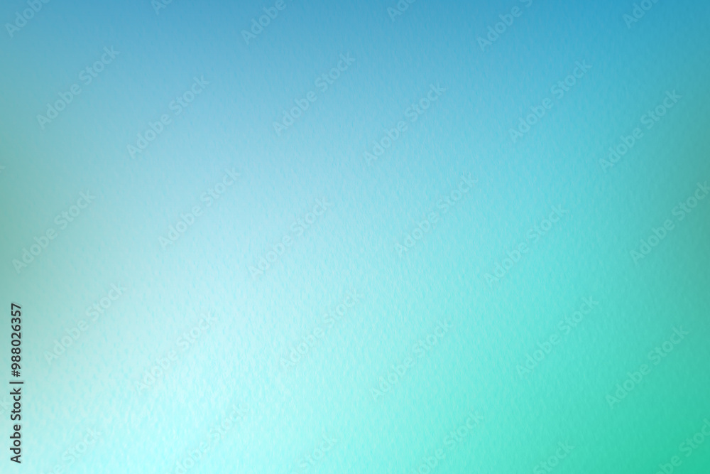 Shine plain light blue tone color gradation with green mint shade paint ...