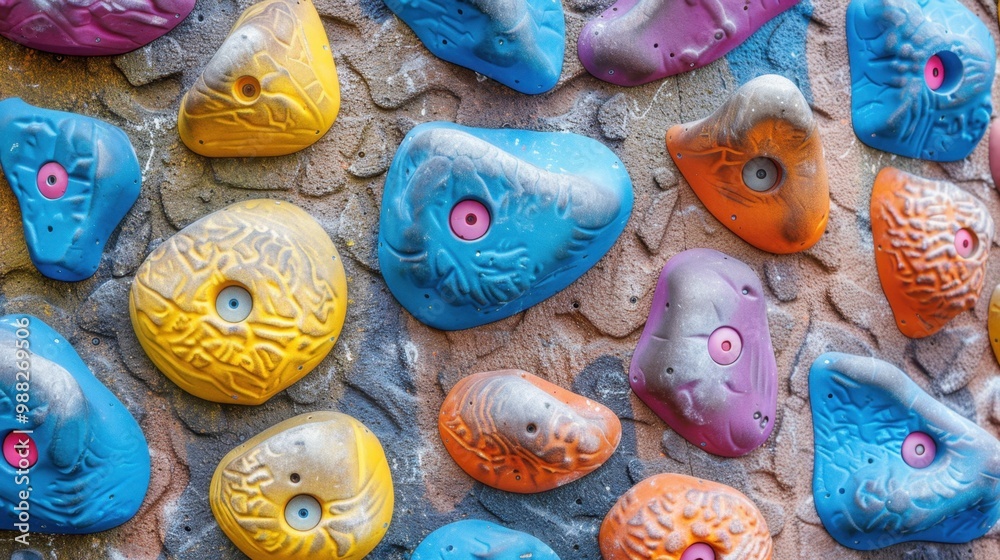 Climbing Wall: This vertical wall invites children to climb, fostering ...