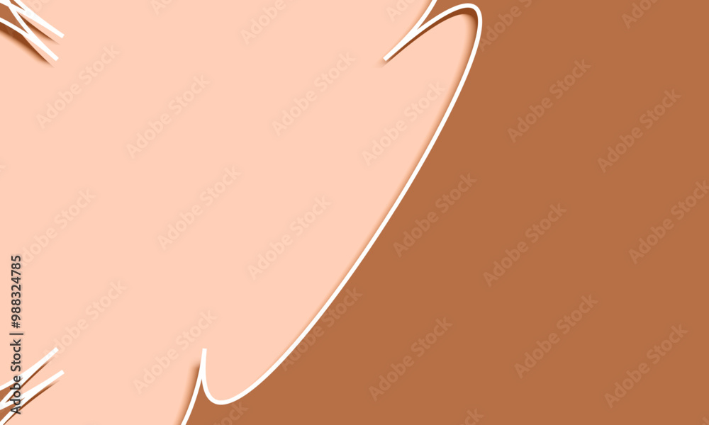 Elegant Abstract Background with Curved White Lines, text box ...