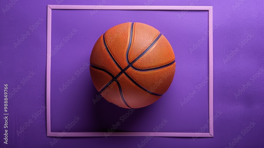 Frame Border with Various Sports Equipment on Pastel Background for ...