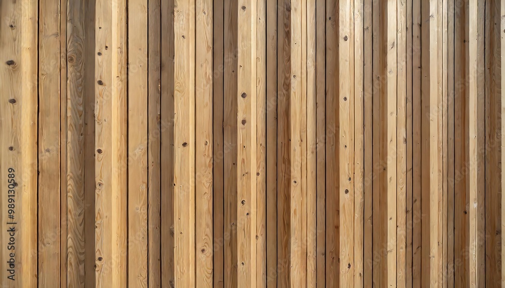 Wall made of wooden panels. Vertical wooden slats for facade cladding ...