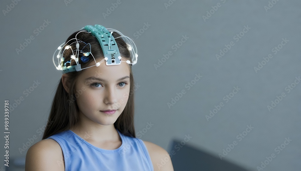 applications bci girl aring interface brain computer medical ...