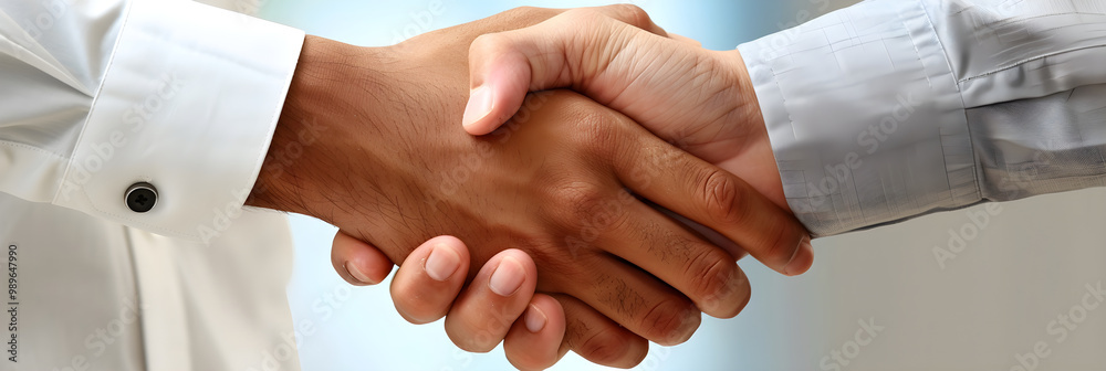 Firm Handshake Representing Agreement, Partnership, and Mutual Respect ...